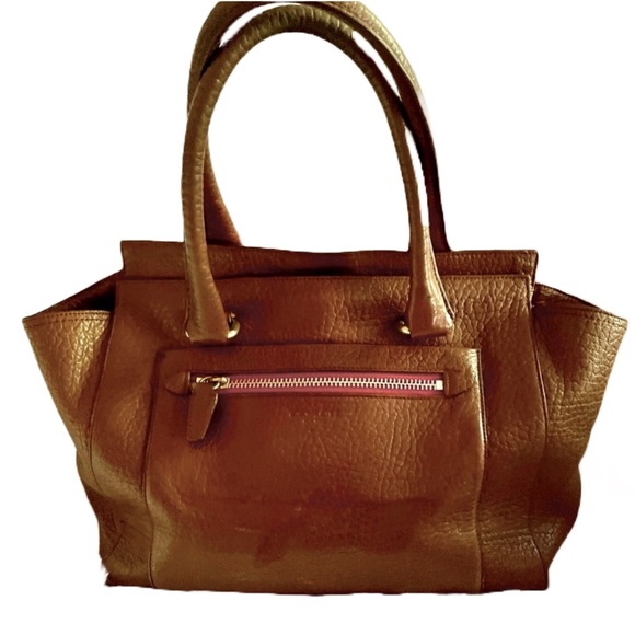 Coach | Bags | Coach Candace Carryall Brown Leather Bag | Poshmark